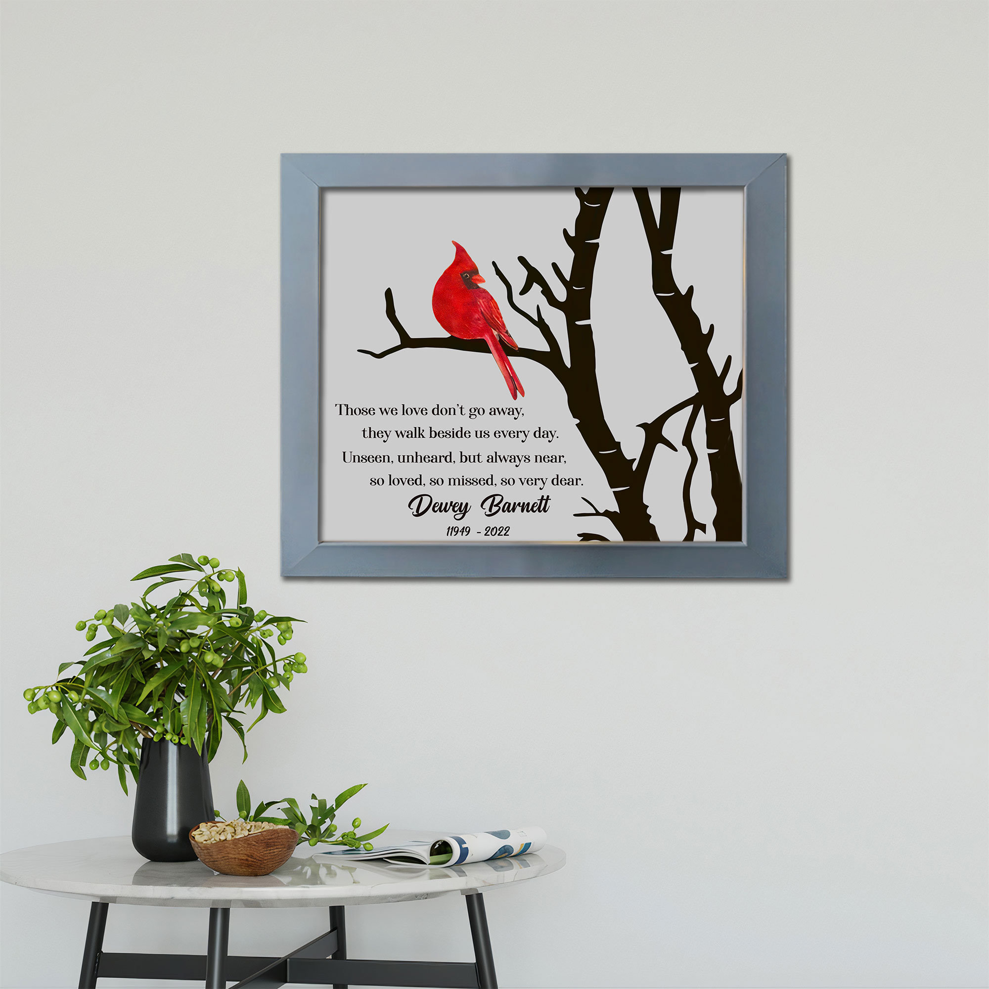 Personalized Shadow Box Condolence Sign Memorial Shadow Box - Etsy