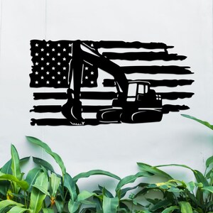 Excavator Signs With LED Lights, Excavator Name Sign, Excavator Signs ...