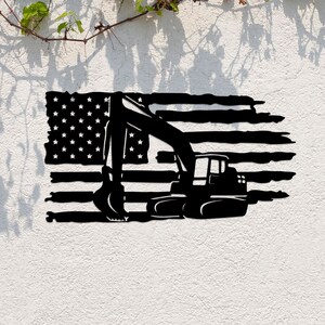 Excavator Signs With LED Lights, Excavator Name Sign, Excavator Signs ...