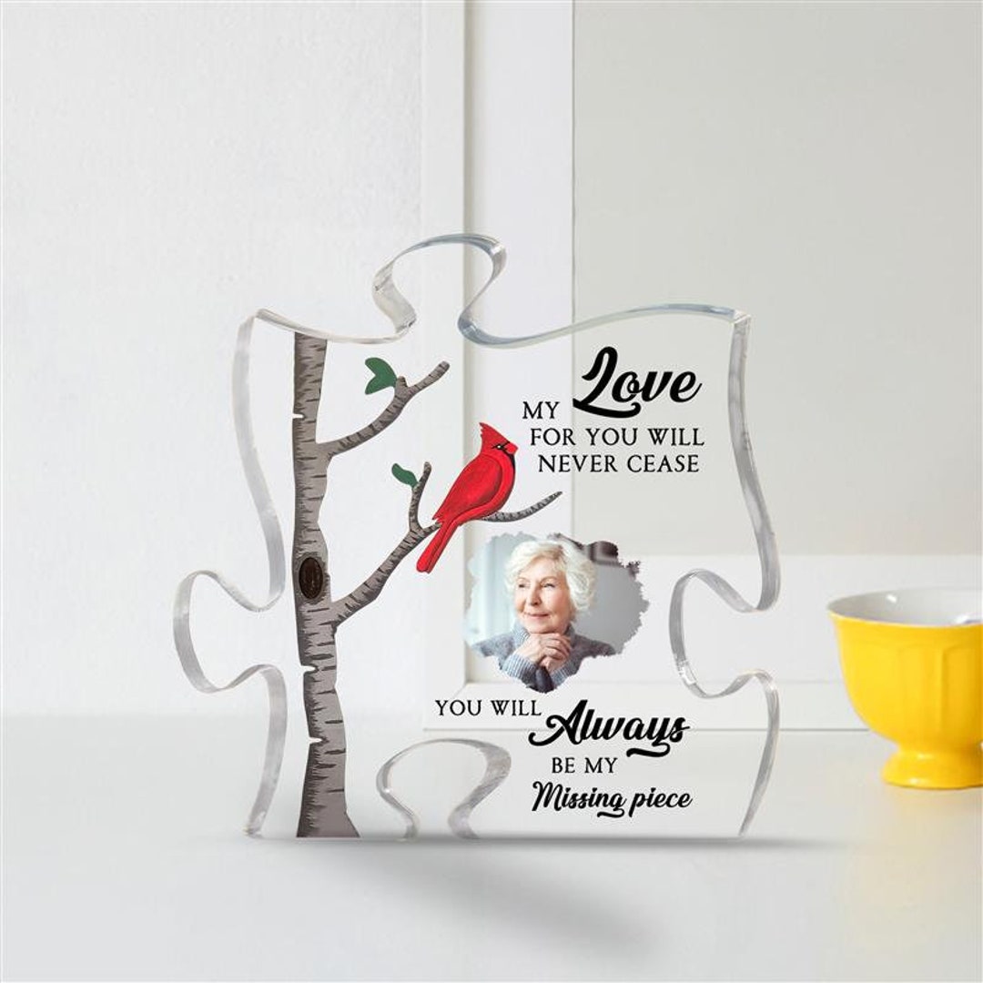 Personalized Acrylic Puzzle, My Love for You Will Never Cease, Missing ...