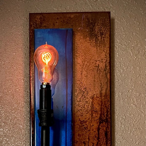Gas Pipe Lamp - Etsy