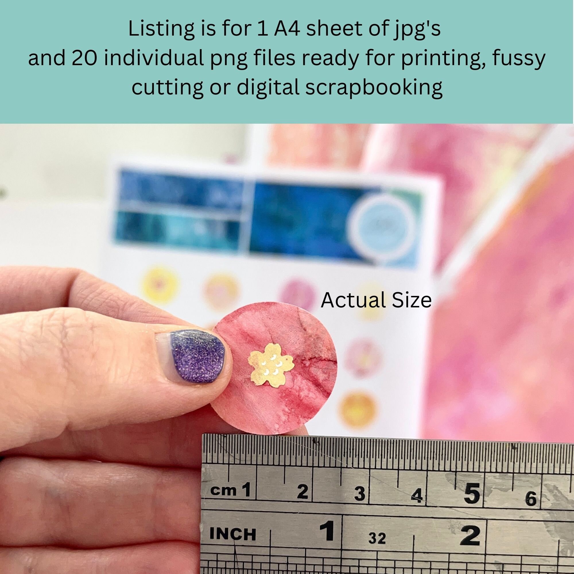 PASTEL FLOWERS FODDER Digital Printable Mixed Media Art Journaling ...