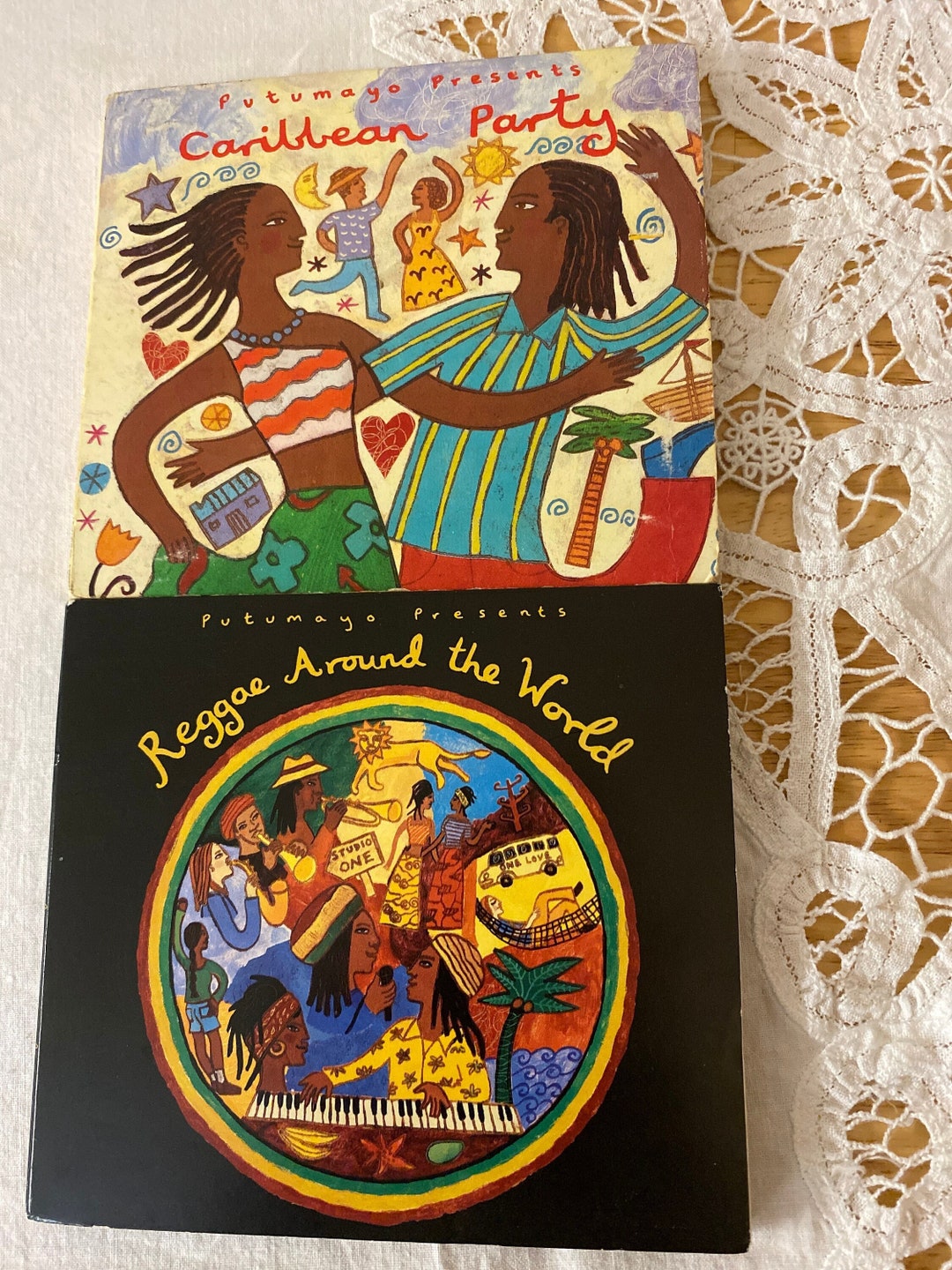 Island Music Cd’s X2 “ Reggae Around the World & Caribbean Party - Etsy