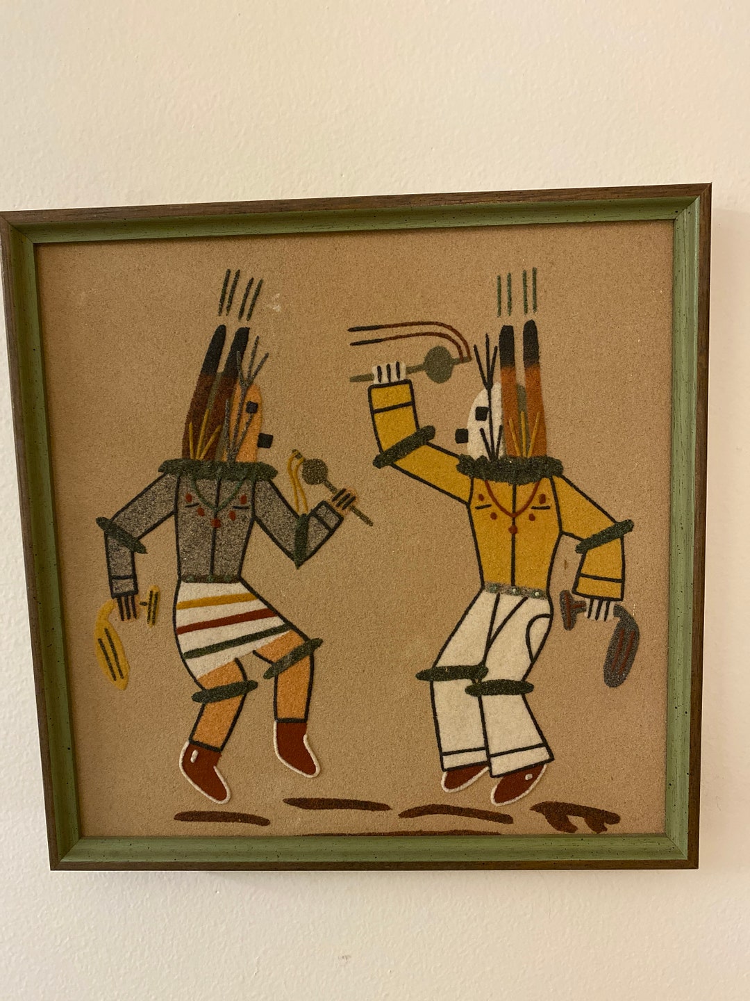 Native American Sand Painting - Etsy