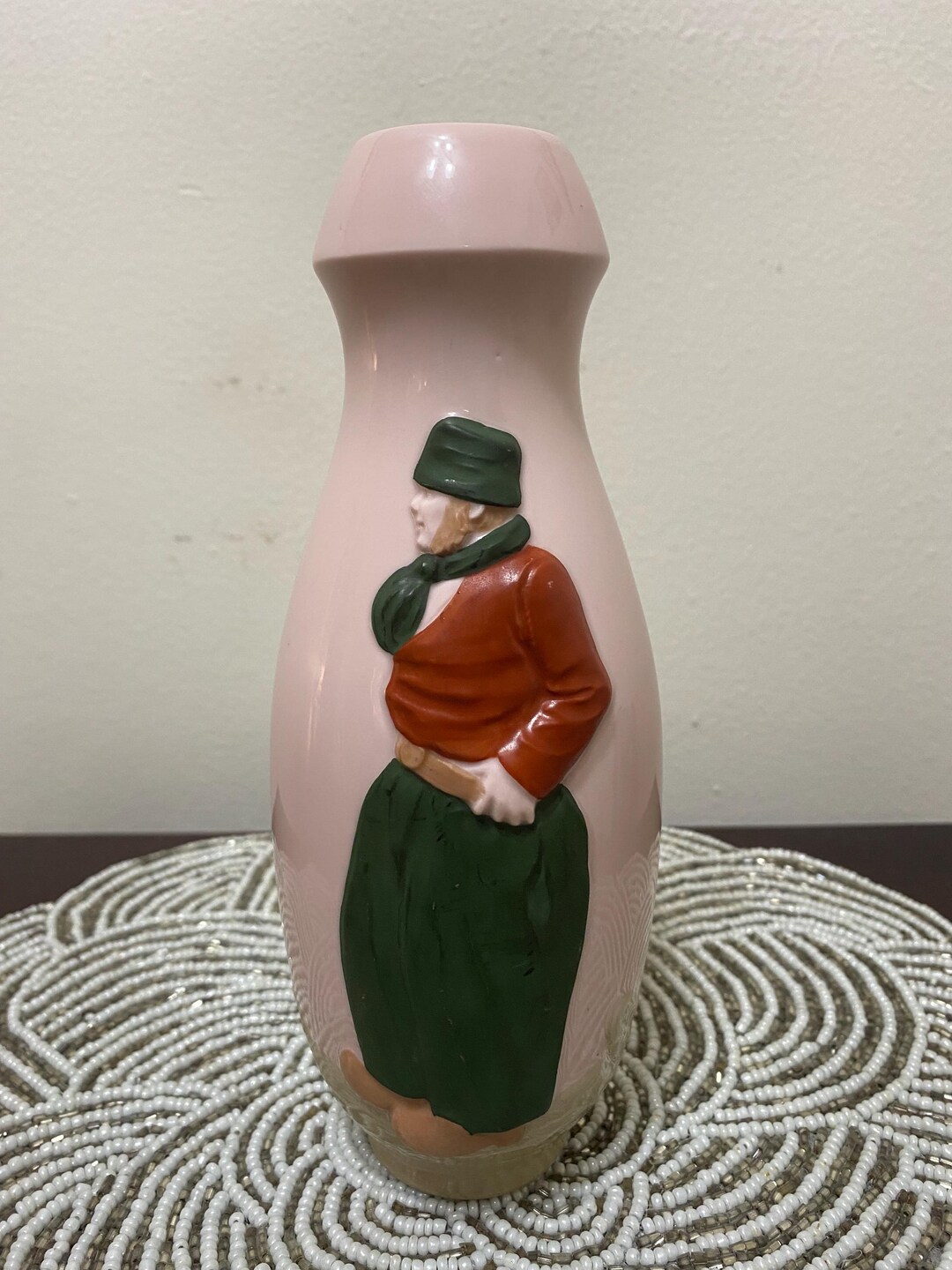 Vintage Volendam Pottery Vase, Dutch Man Motif - Etsy