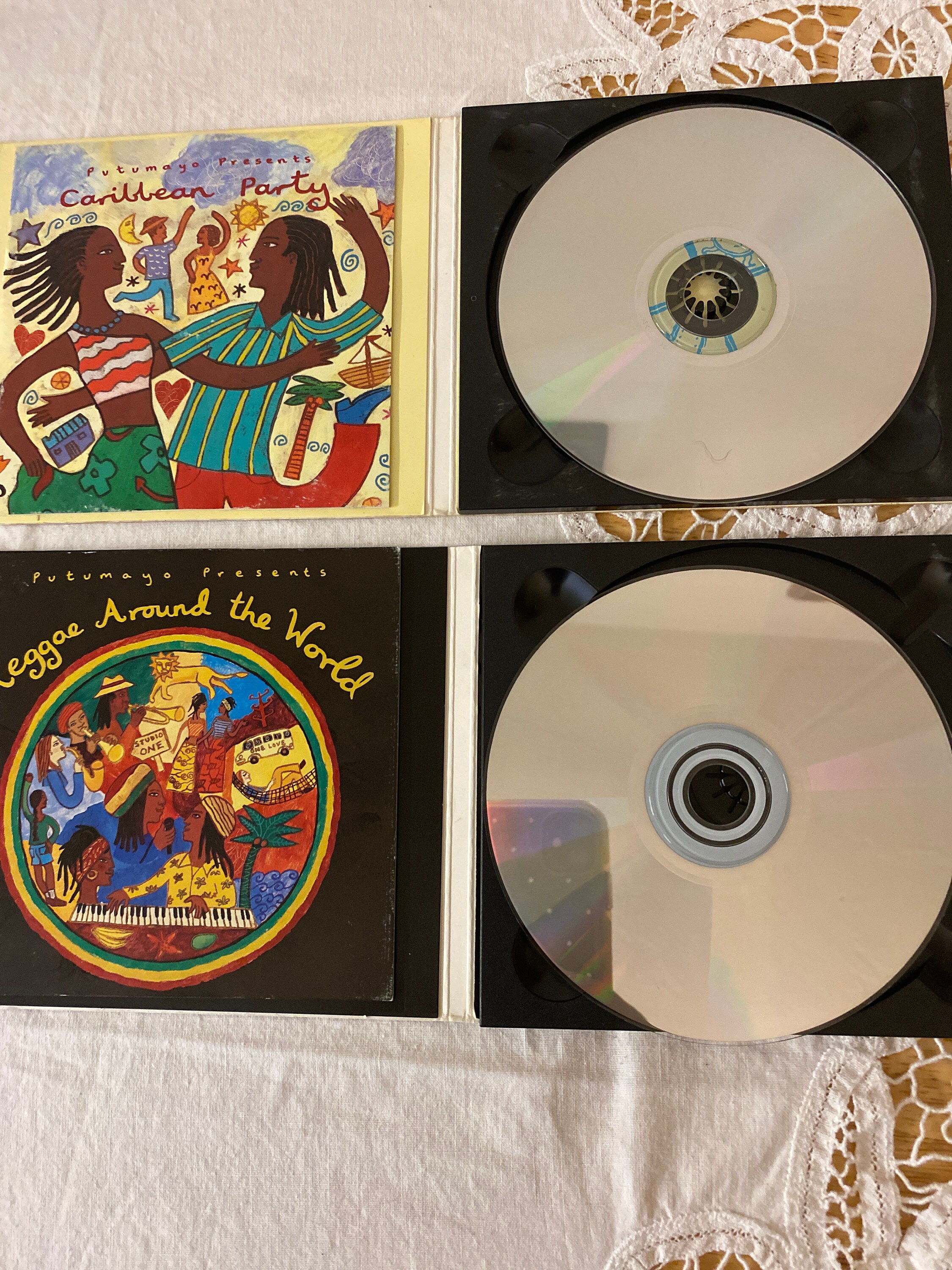 Island Music Cd’s X2 “ Reggae Around the World & Caribbean Party - Etsy