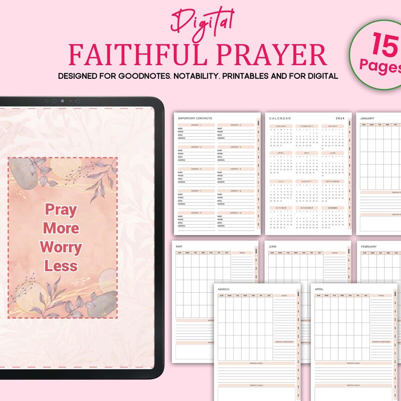 Faithful in Prayer - Etsy