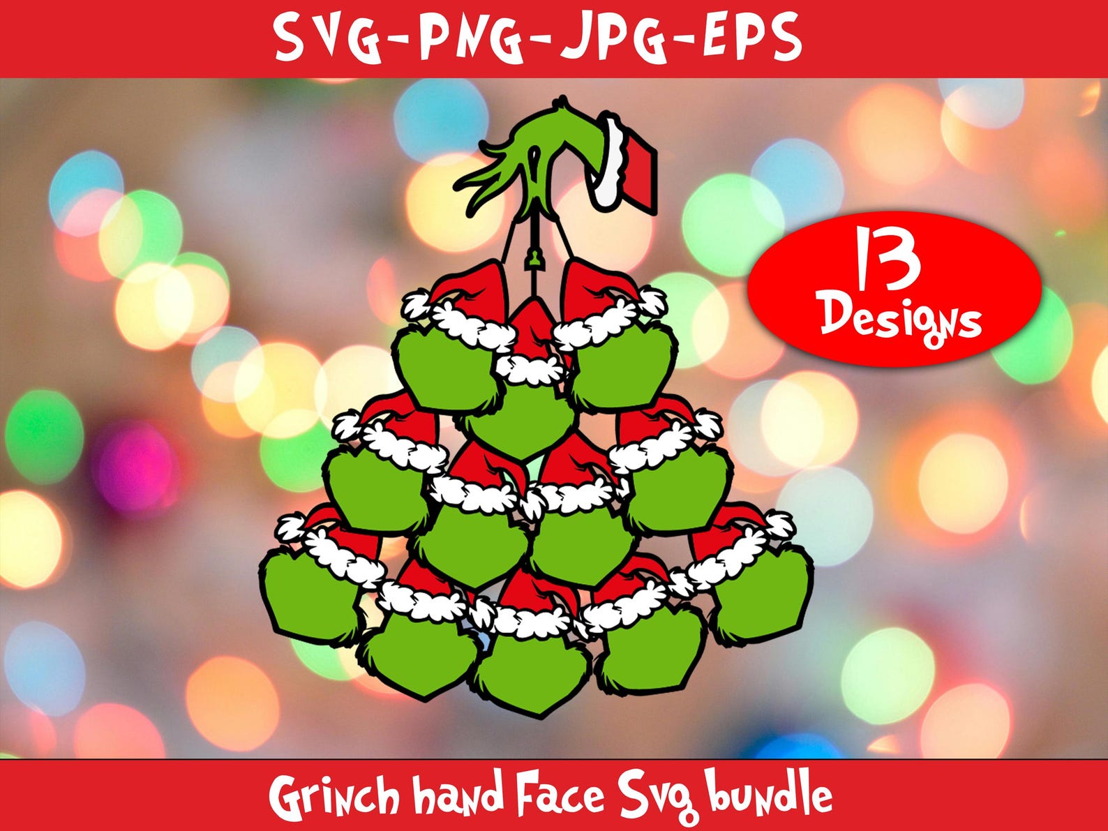 Grinch Hand Face Svg, the Green Svg,grinch Face Svg,grinch Hand,grinch ...