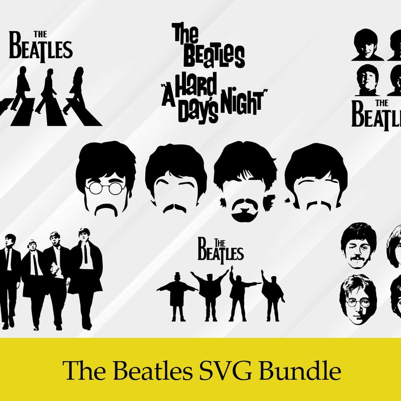 The Beatles Svg - Etsy