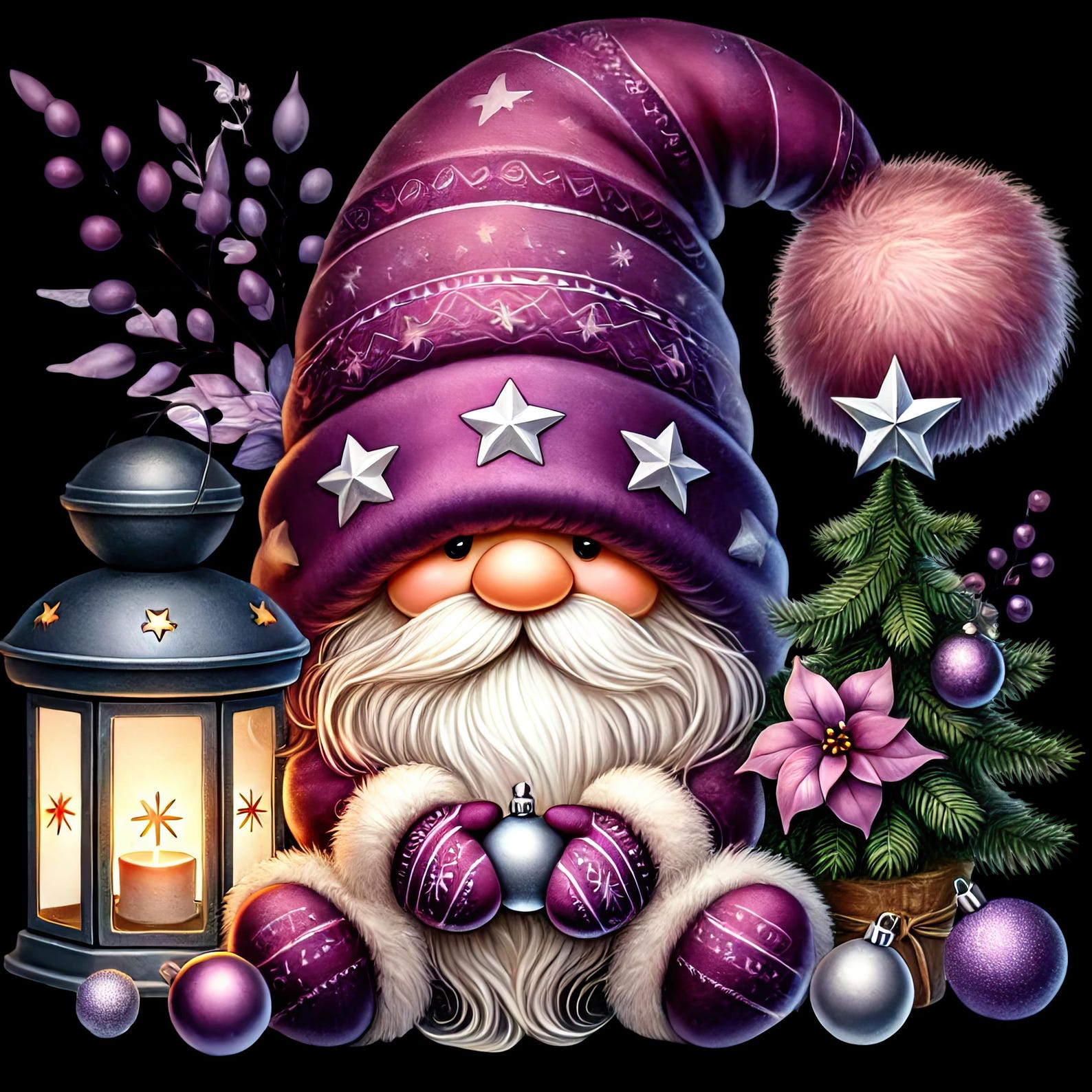 Christmas Gnome PNG Bundle, Holiday Gnome Clipart, Festive Gnome Bundle ...