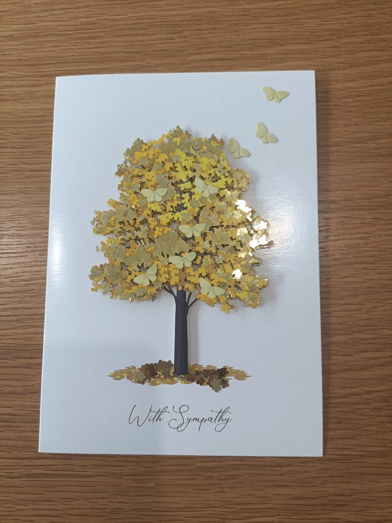 Tactile Braille Sympathy Card for the Blind With Personalised - Etsy