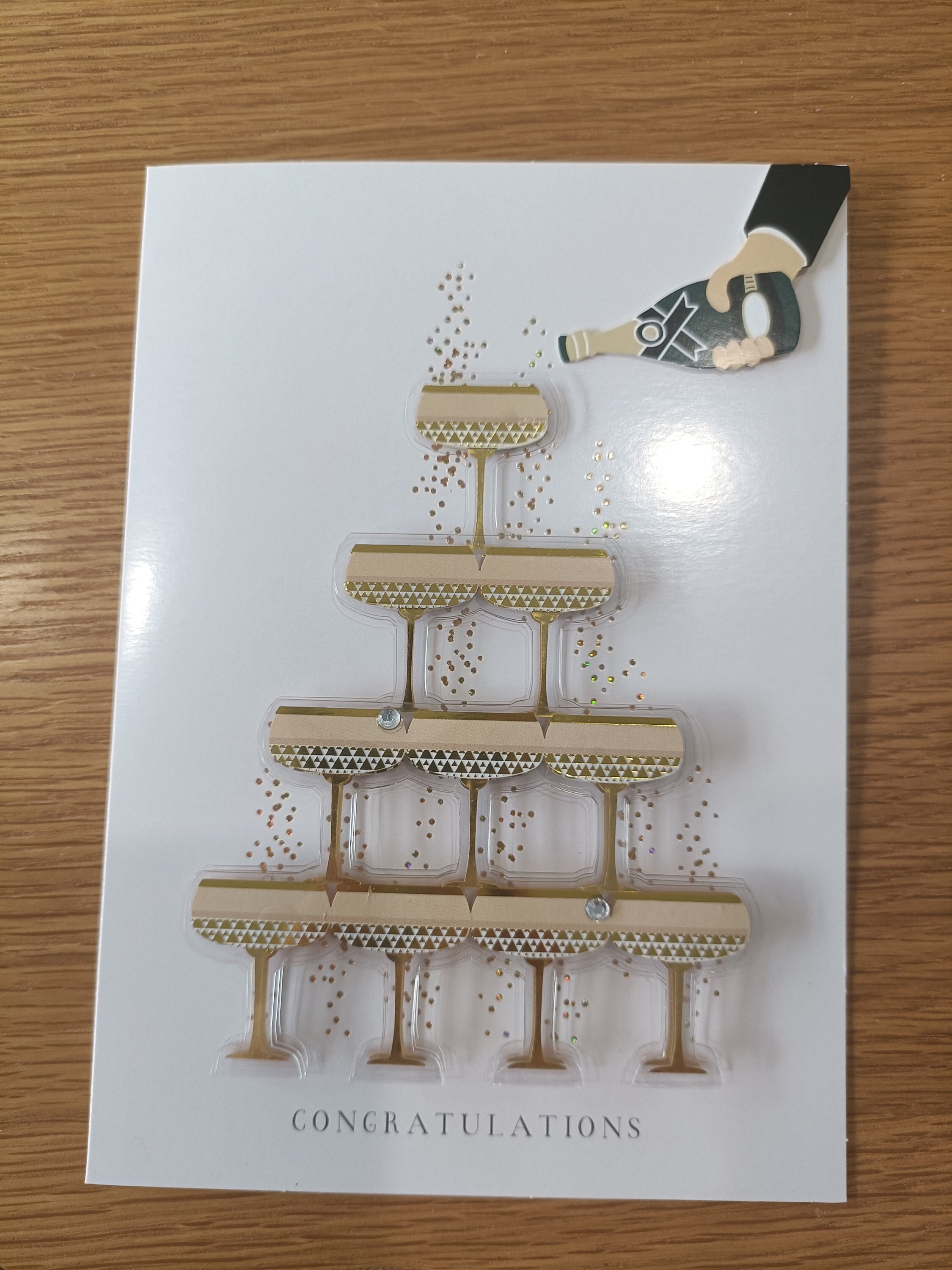 Tactile Braille Wedding Engagement Card for the Blind With Personalised ...