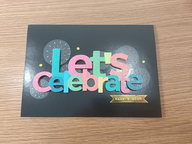 Tactile Braille Card for the Blind With Personalised Braille Message ...