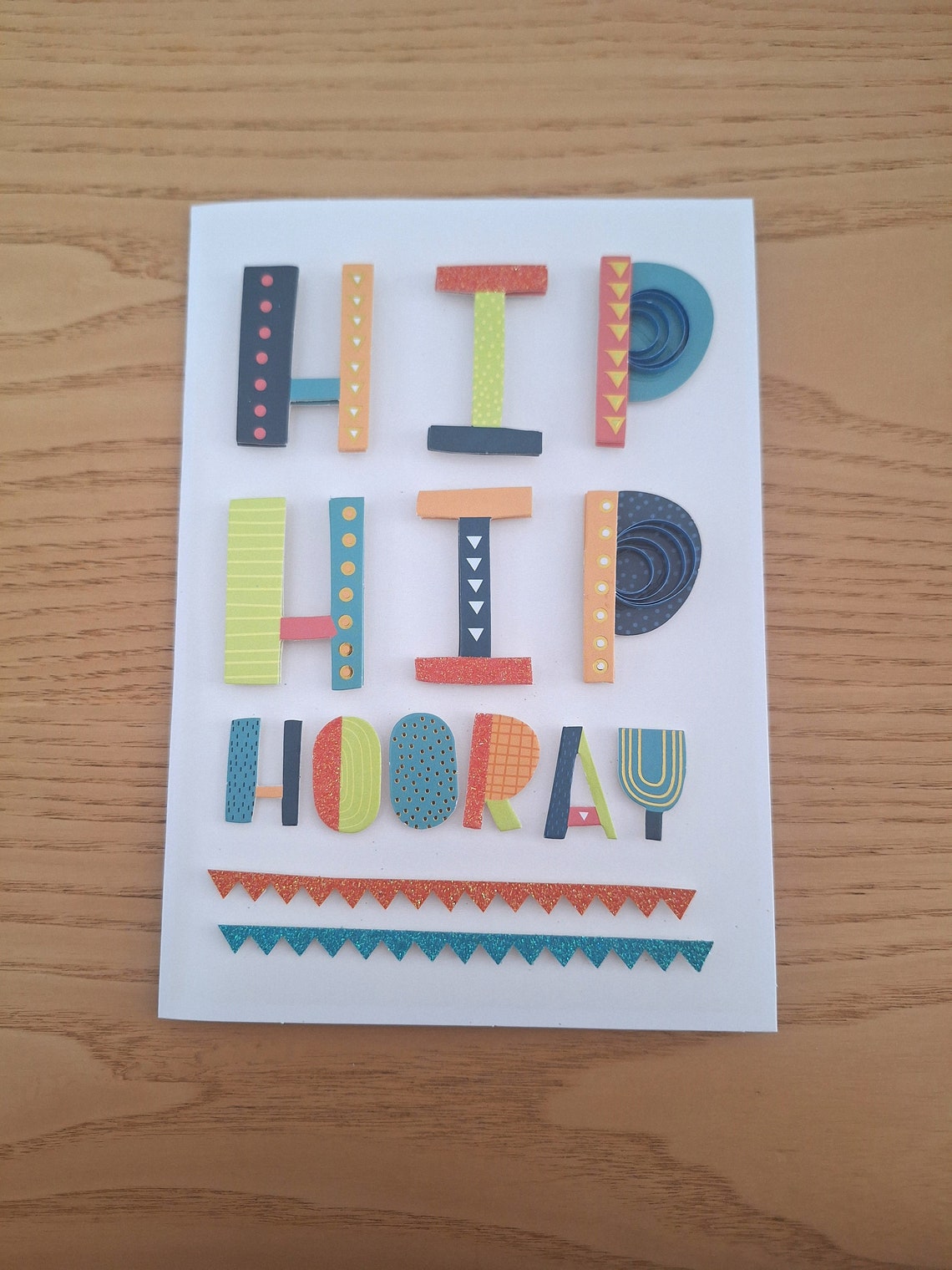Tactile Braille Birthday Card for the Blind With Personalised Braille ...