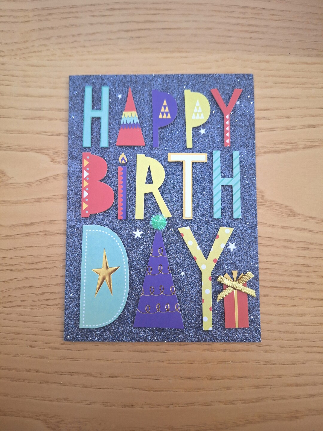 Tactile Braille Birthday Card for the Blind With Personalised Braille ...