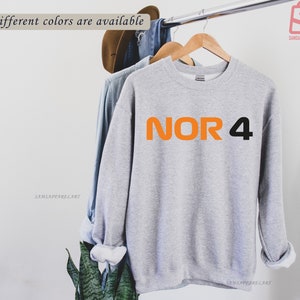 Lando Norris F1 Fan Sweatshirt | Mclaren Team | Formula 1 Sweatshirt ...