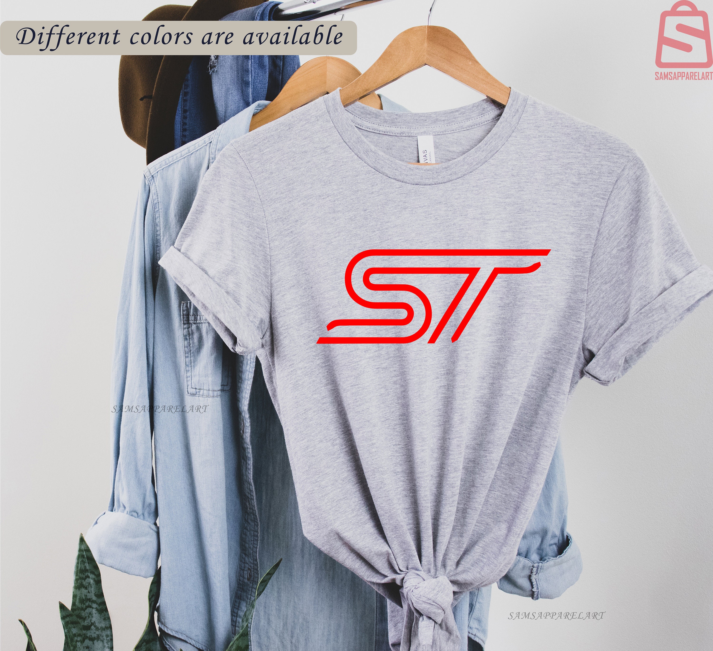 Ford Focus ST Shirt | RS Motor Sport Shier | Ford ST Racer Shirt ...