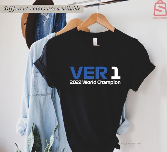 Champion Max Verstappen F1 Fan Shirt Redbull Team Formula - Etsy