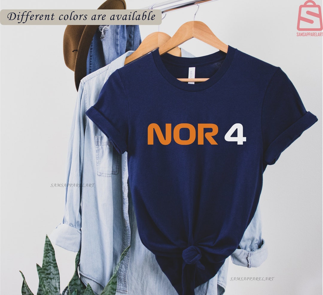 Lando Norris F1 Fan Shirt | Mclaren Team | Formula 1 Shirt | F1 Shirt ...