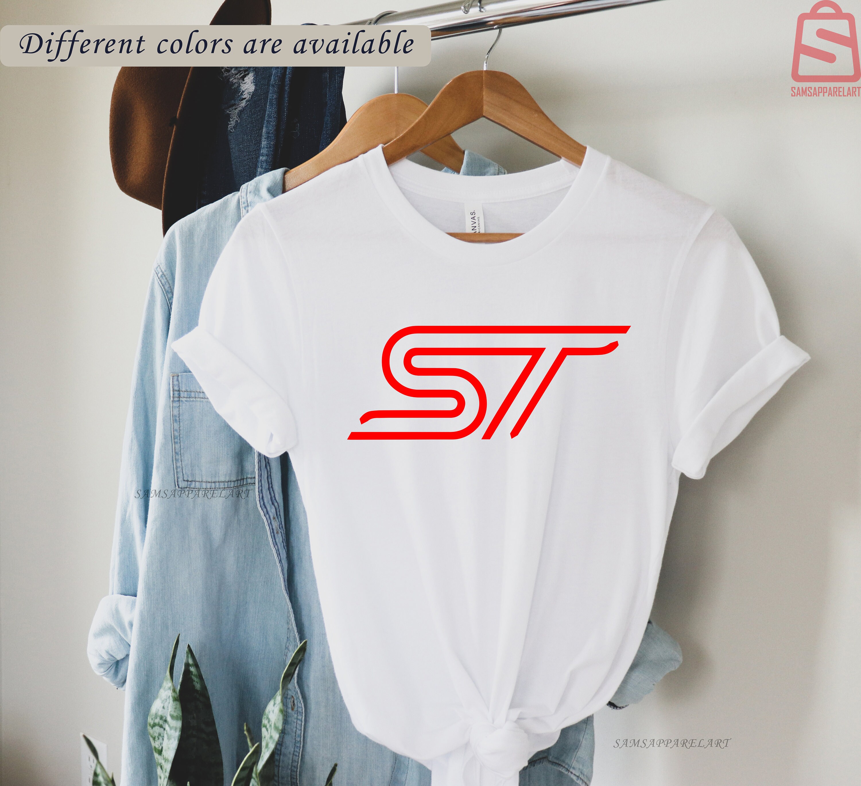 Ford Focus ST Shirt | RS Motor Sport Shier | Ford ST Racer Shirt ...