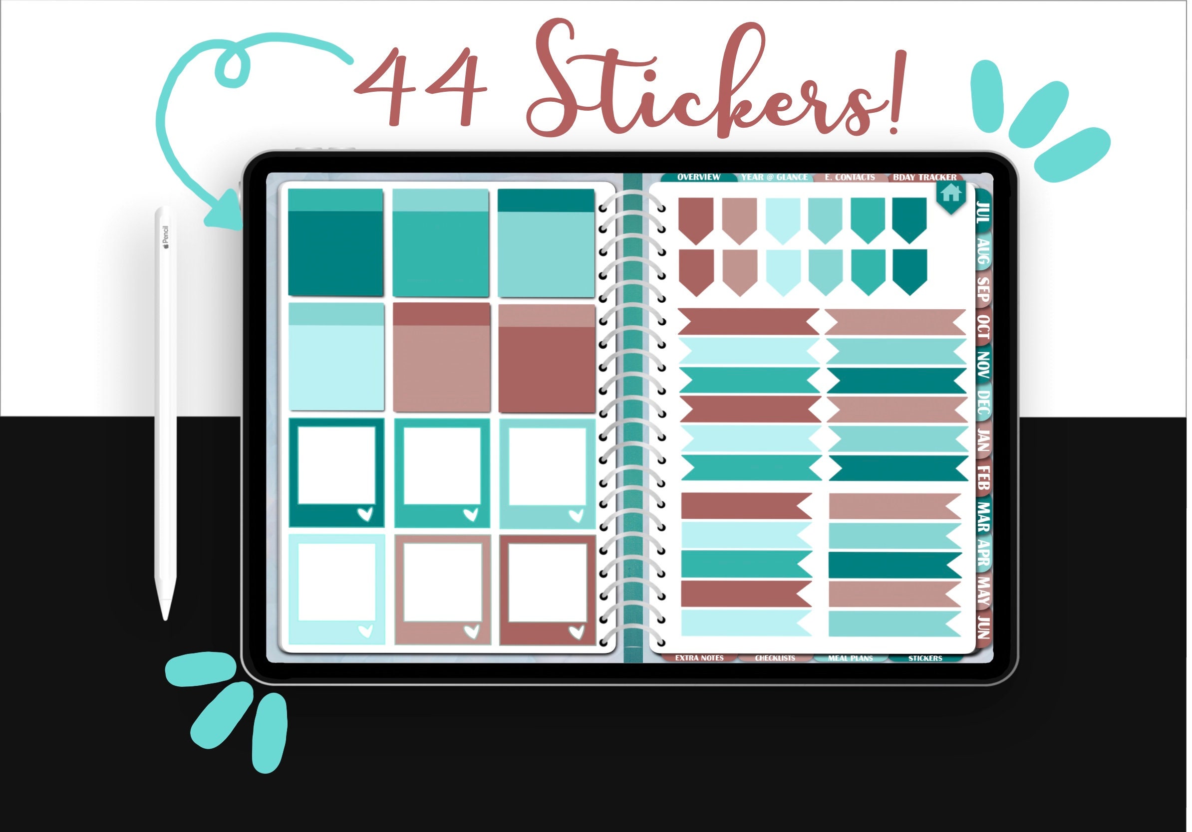 2022-2023 Digital Teacher Planner, Homeschool Planner Printable ...