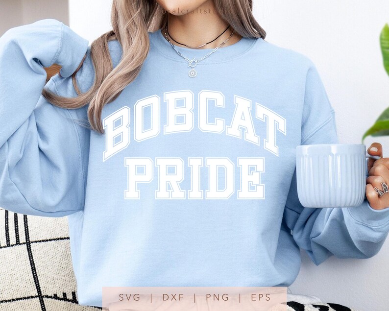 Bobcat Pride SVG, PNG, Dxf, Eps, Bobcats Cut File, Bobcats School Team ...