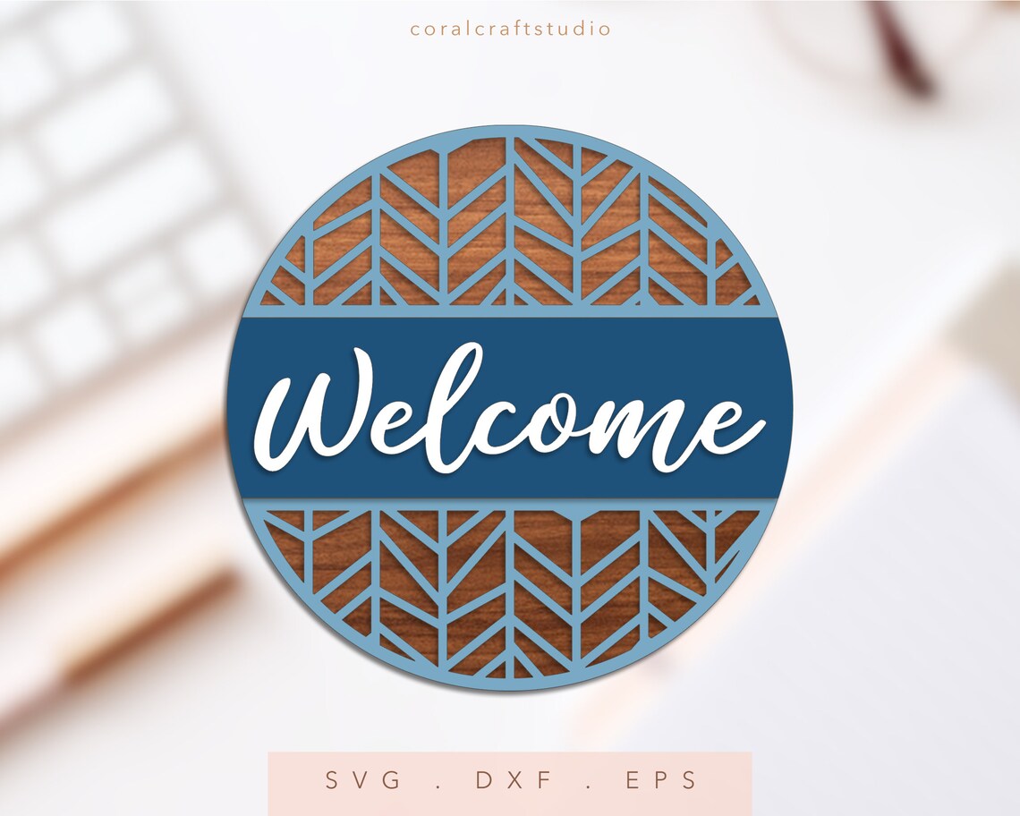 Door Hanger SVG Front Door Sign Svg Welcome Sign Svg - Etsy