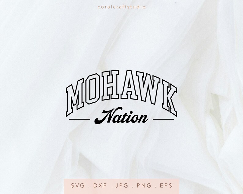 Mohawk Nation SVG, PNG, Jpg, Dxf, Eps, Mohawks Sublimation, Mohawks ...