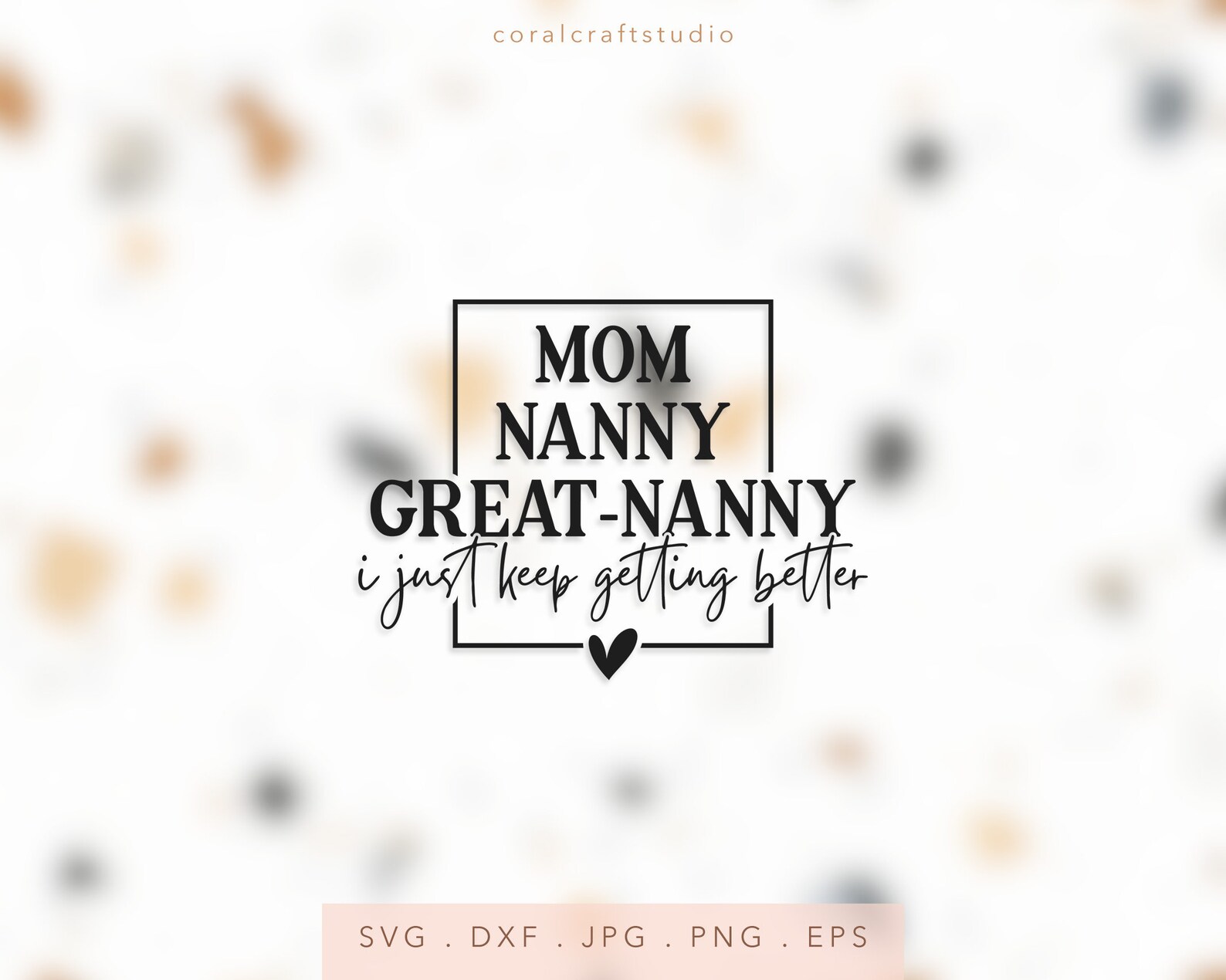 Mom Nanny Great Nanny SVG DTF PNG Jpg Eps, Sweatshirt Gift for Nanny ...