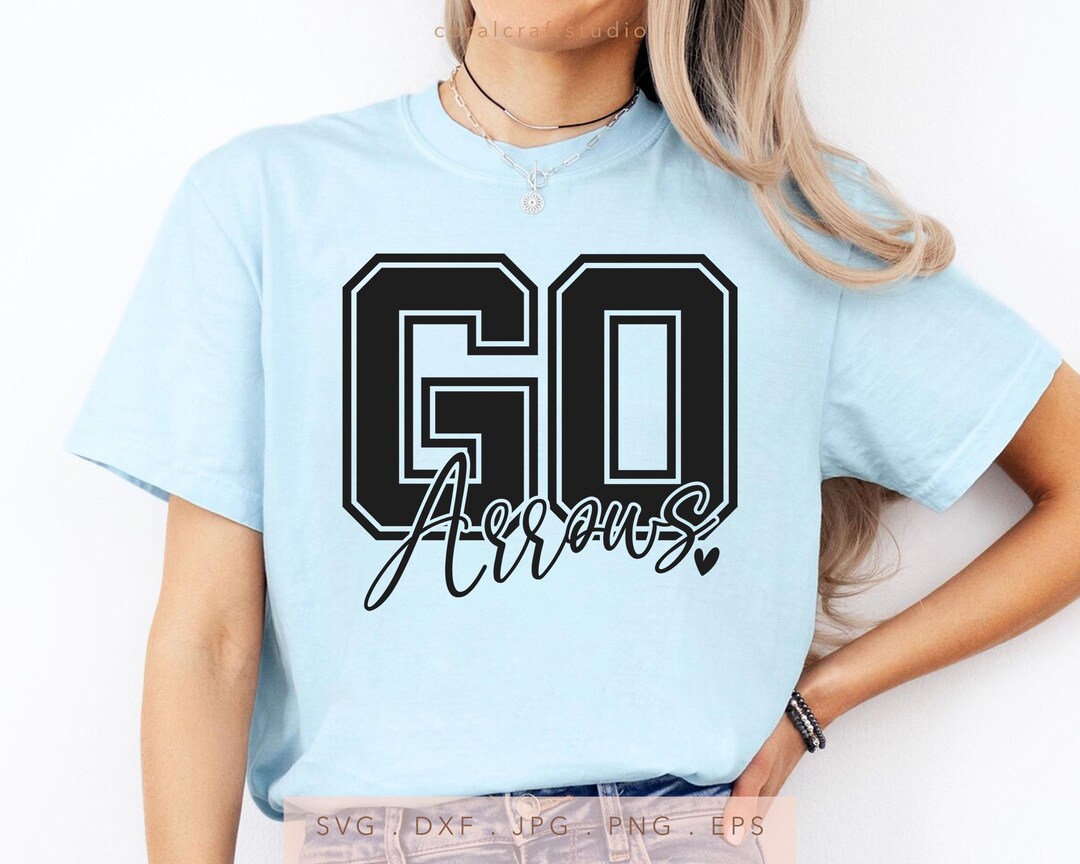GO Arrows SVG, PNG, Dxf, Jpg, Eps, Arrows Silhouette Cameo, Arrows ...