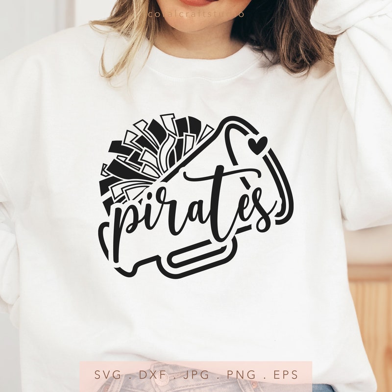 Pirate Cheer Mom Shirt - Etsy