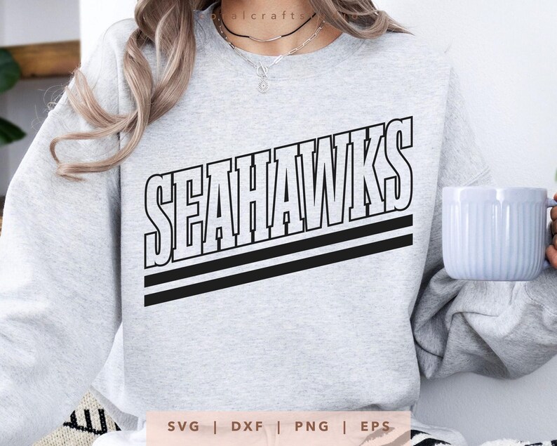 Seahawks SVG, PNG, Dxf, Eps, Seahawks School Sport Wear Sublimation ...
