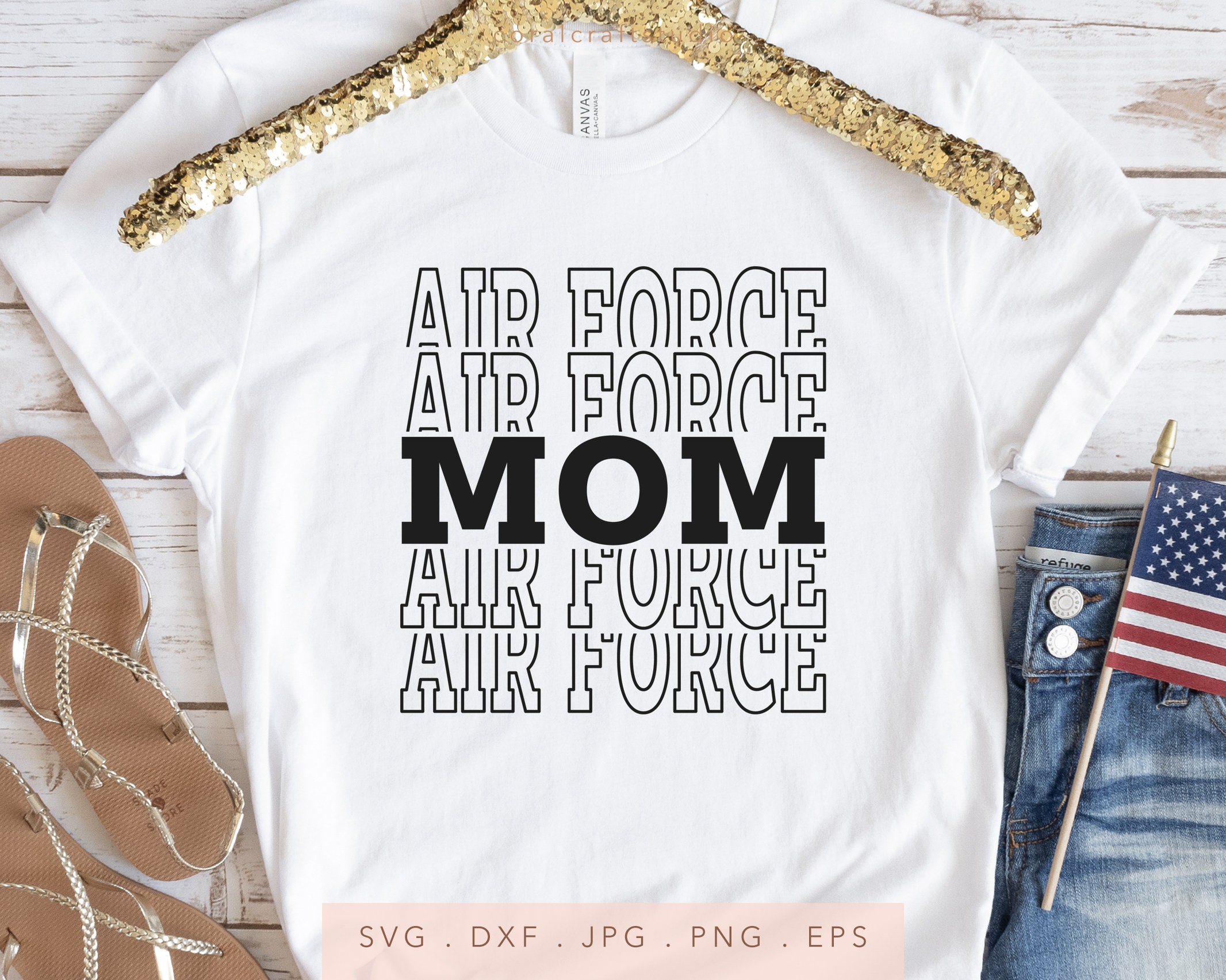 Air Force Mom SVG DXF JPG Png Eps, Air Force Mom Sublimation, Air Force ...