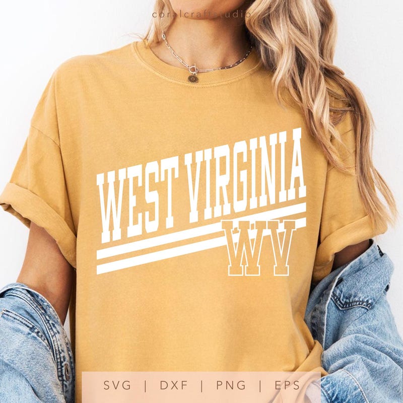 Wv Svg - Etsy