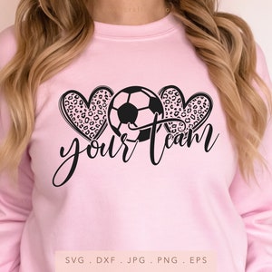 Custom Team Name SVG DXF JPG Png Eps, Custom Soccer Team Svg, Custom ...