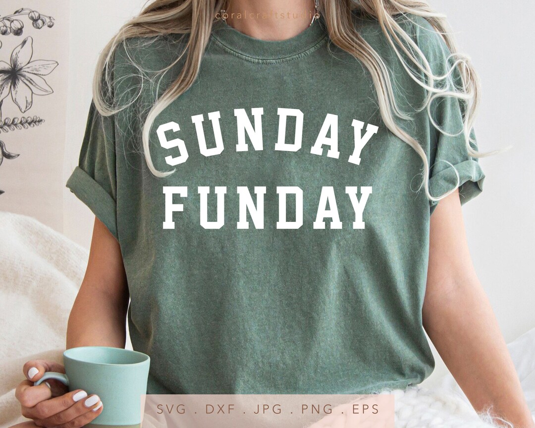 Sunday Funday SVG DTF PNG Jng Eps, Team Halftime Sublimation, Funny ...