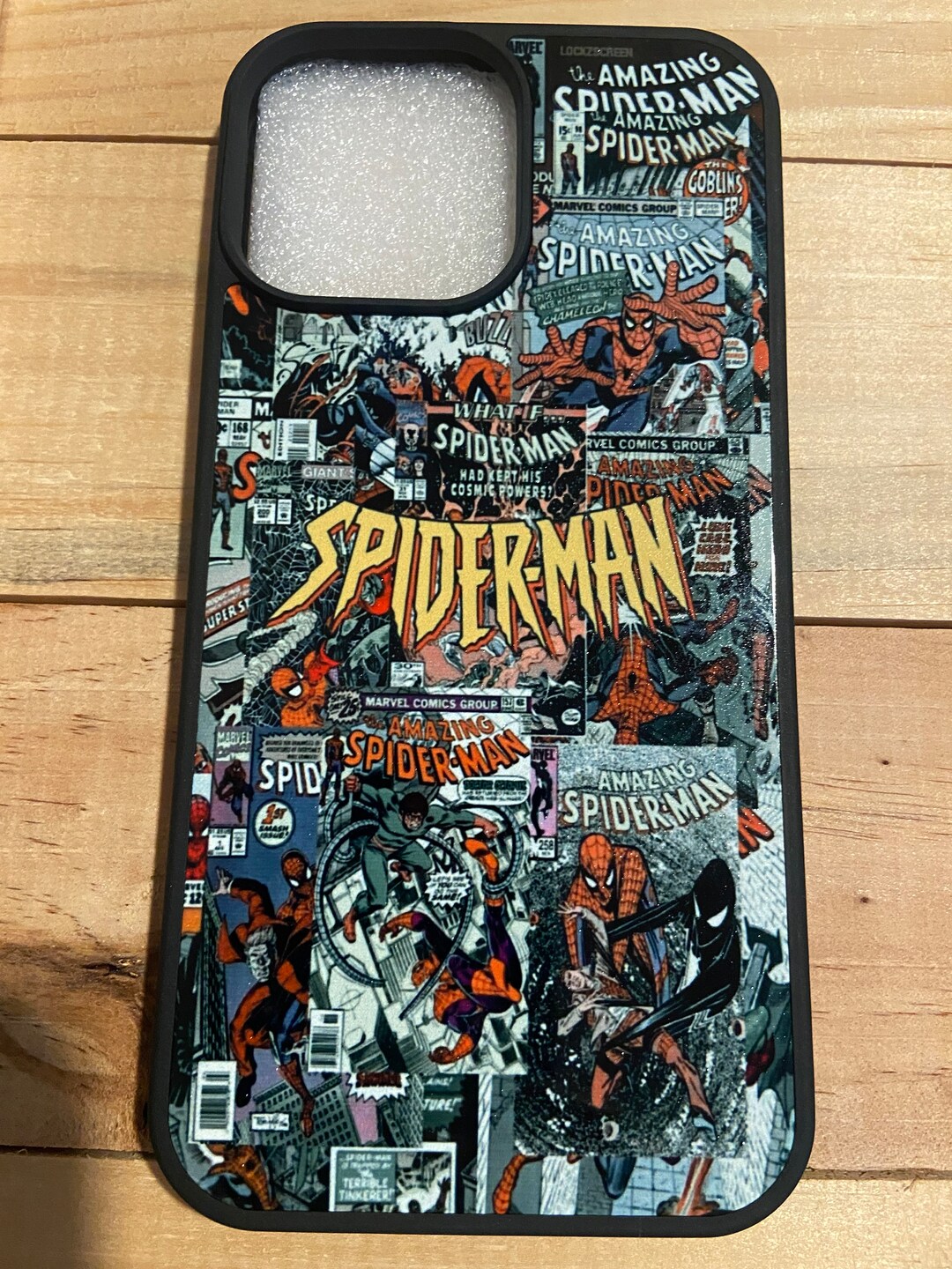 Spiderman Phone Case Comics 15PROMAX/15 PLUS/15PRO/15/14PROMAX/14PLUS ...