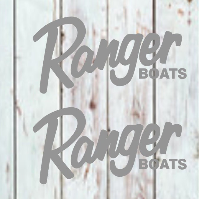 Ranger Boats Decal Sticker Die Cut Ranger Boats Vinyl Decal Bumper ...