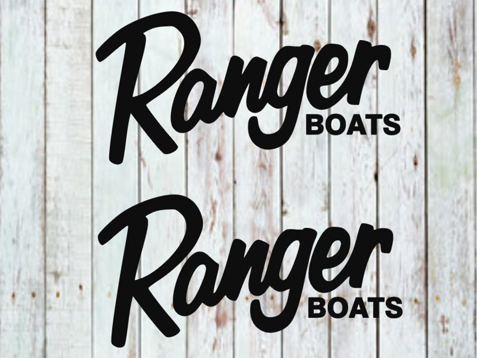 Ranger Boats Decal Sticker Die Cut Ranger Boats Vinyl Decal Bumper ...