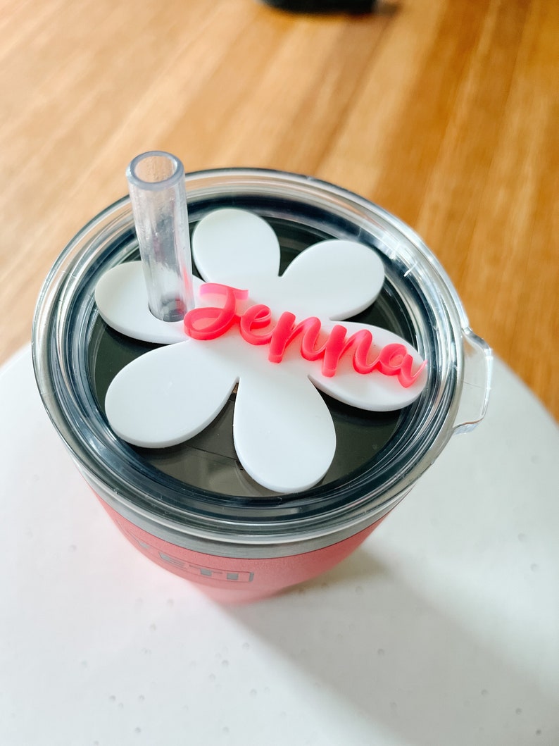 Yeti Tumbler Name Plate Yti Cup Name Tag Tumbler Acrylic Name Plate ...