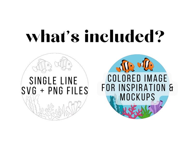 Ocean Blue Template Round Single Line Laser Cut File SVG - Etsy