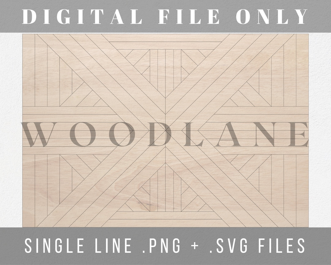 Lauren Template Rectangle Geometric Mosaic Template Geometric Backer ...