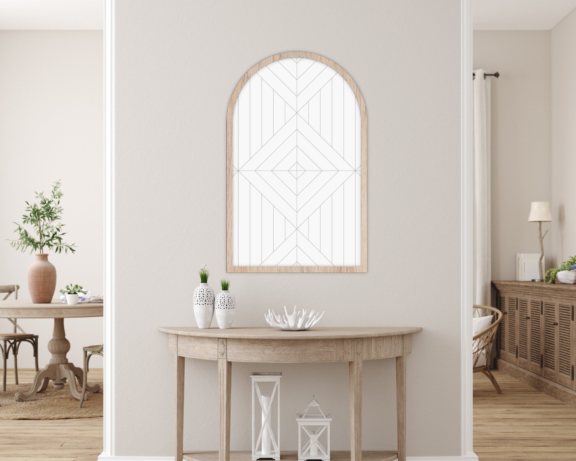 Georgia Template Single Line Geometric Pattern Arched - Etsy