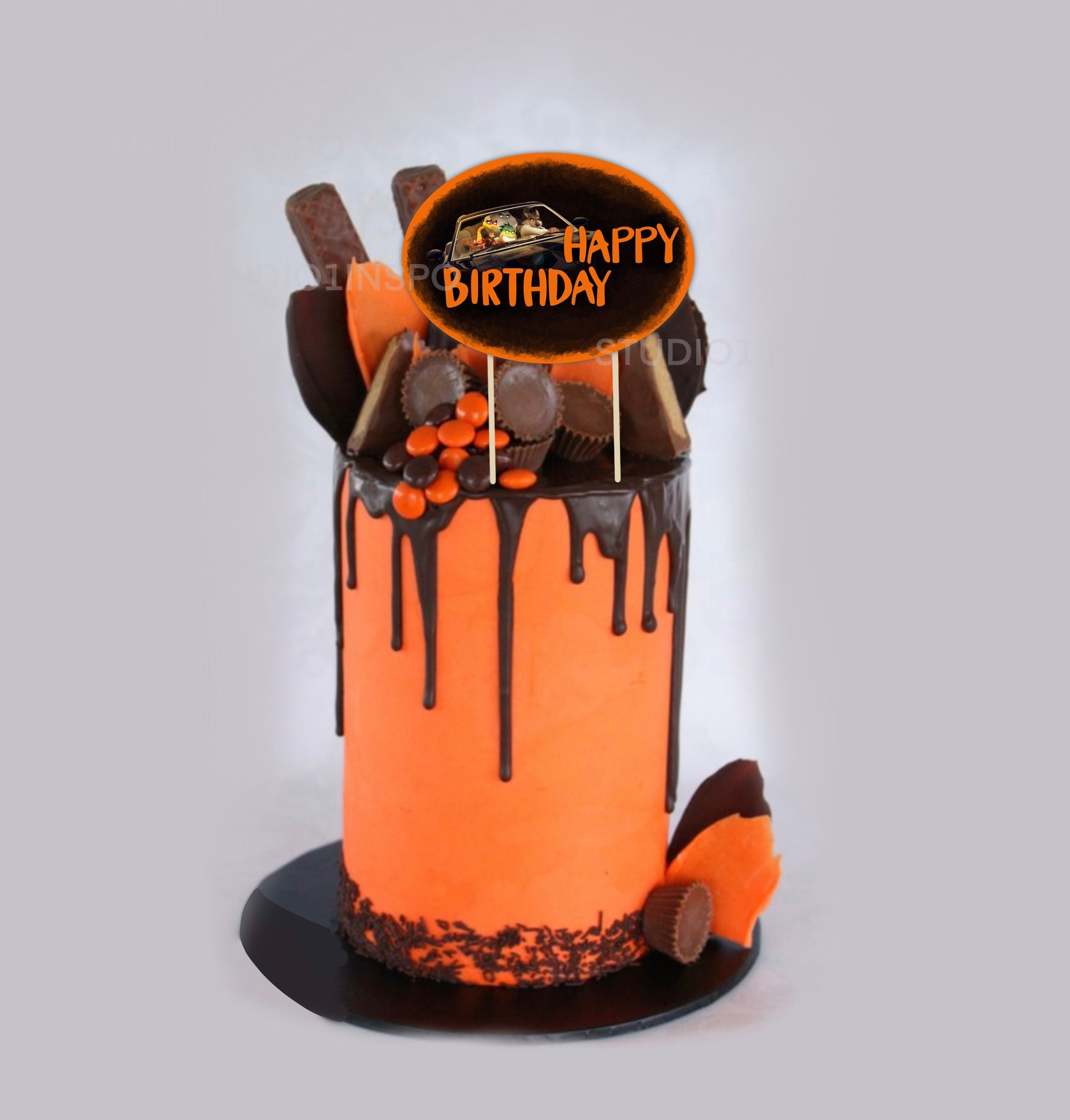 The Bad Guys Printable Birthday Cake Topper, Bad Guys Party ...