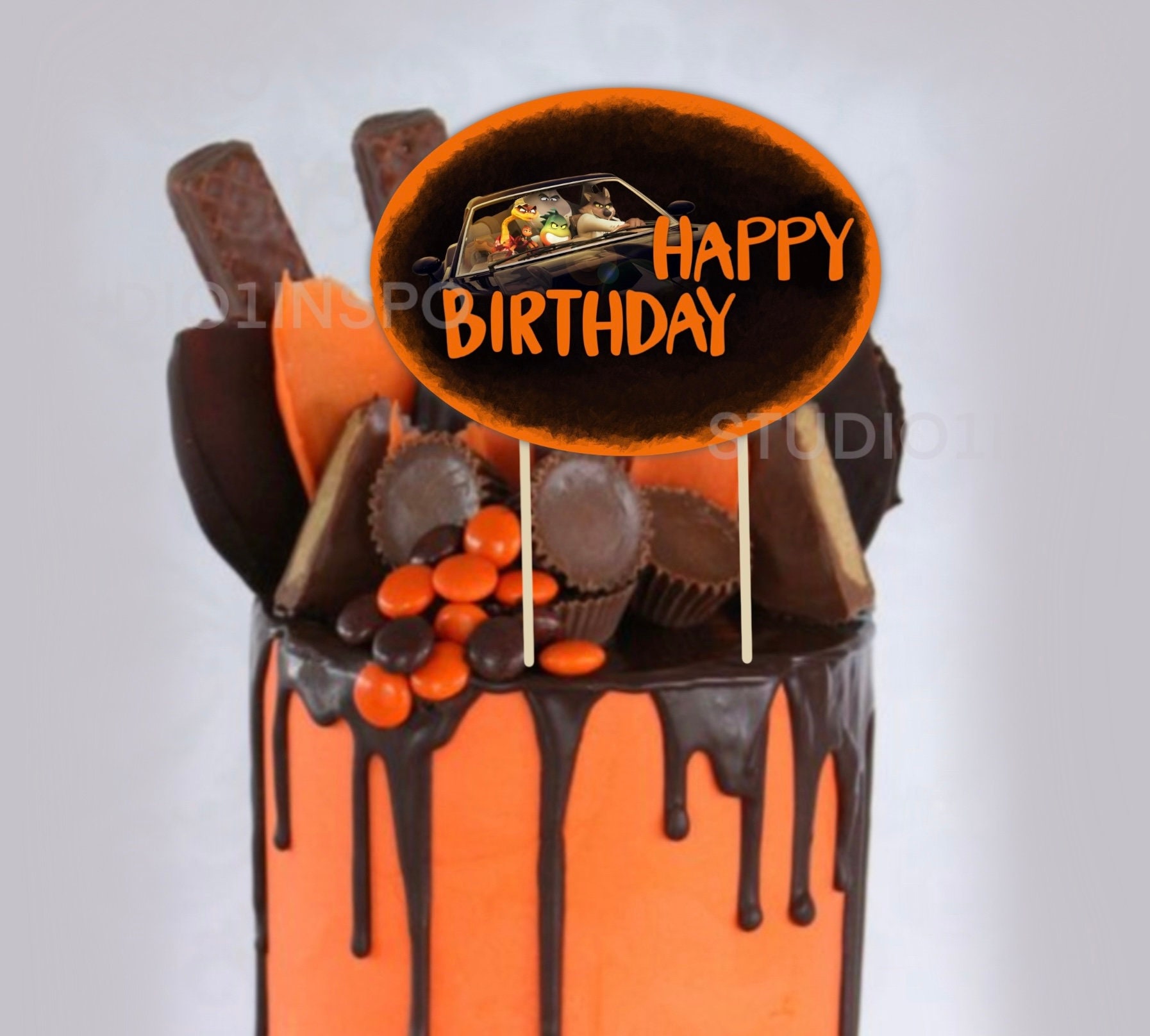 The Bad Guys Printable Birthday Cake Topper, Bad Guys Party ...