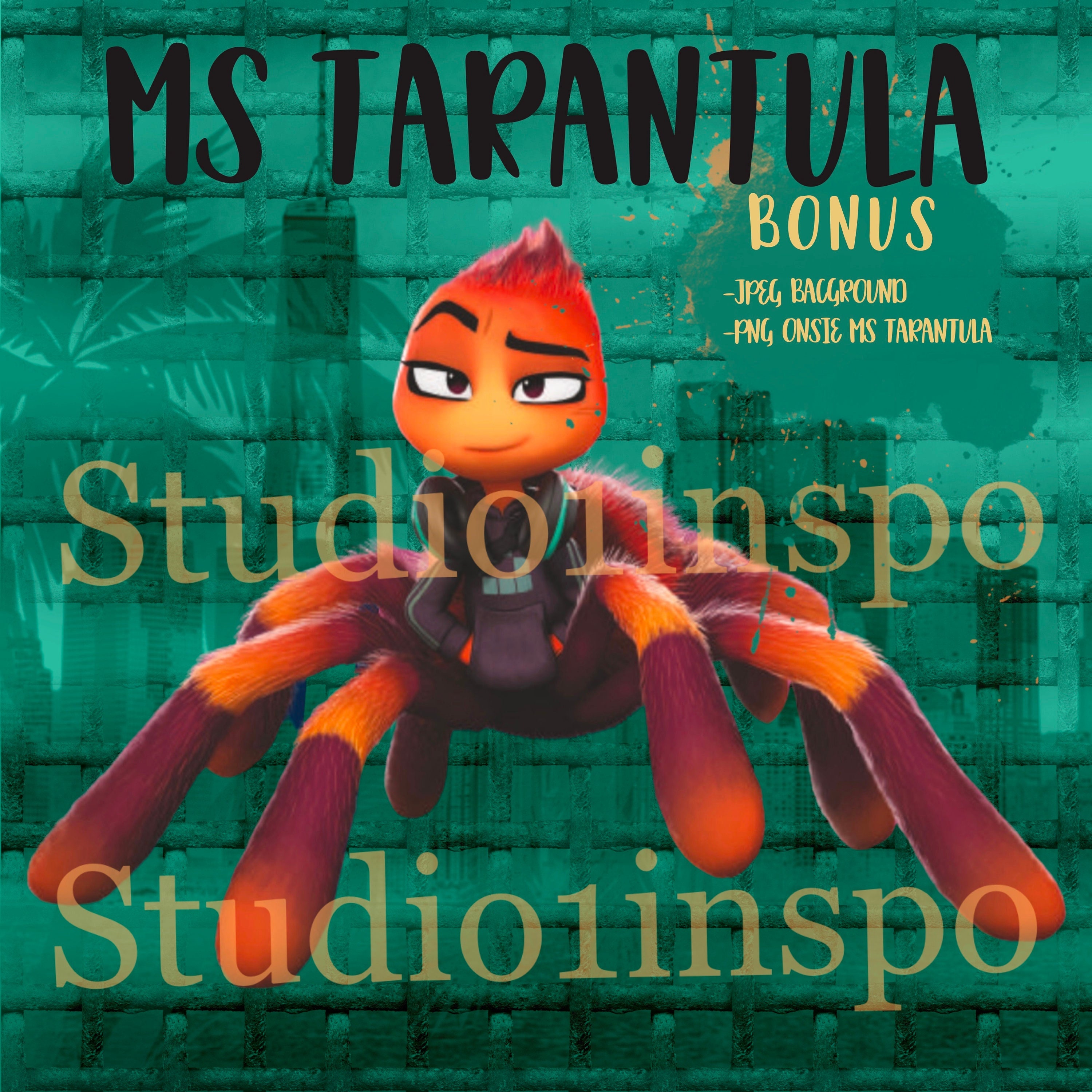 The Bad Guys Clipart, Ms Tarantula Clipart, the Bad Guys PNG, Ms ...
