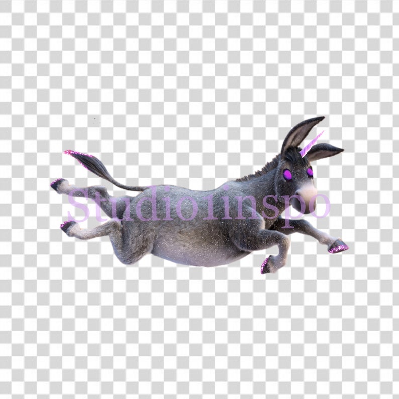 Buy Encanto Clipart, Donkey Unicorn Clipart, Encanto PNG, Donkey ...