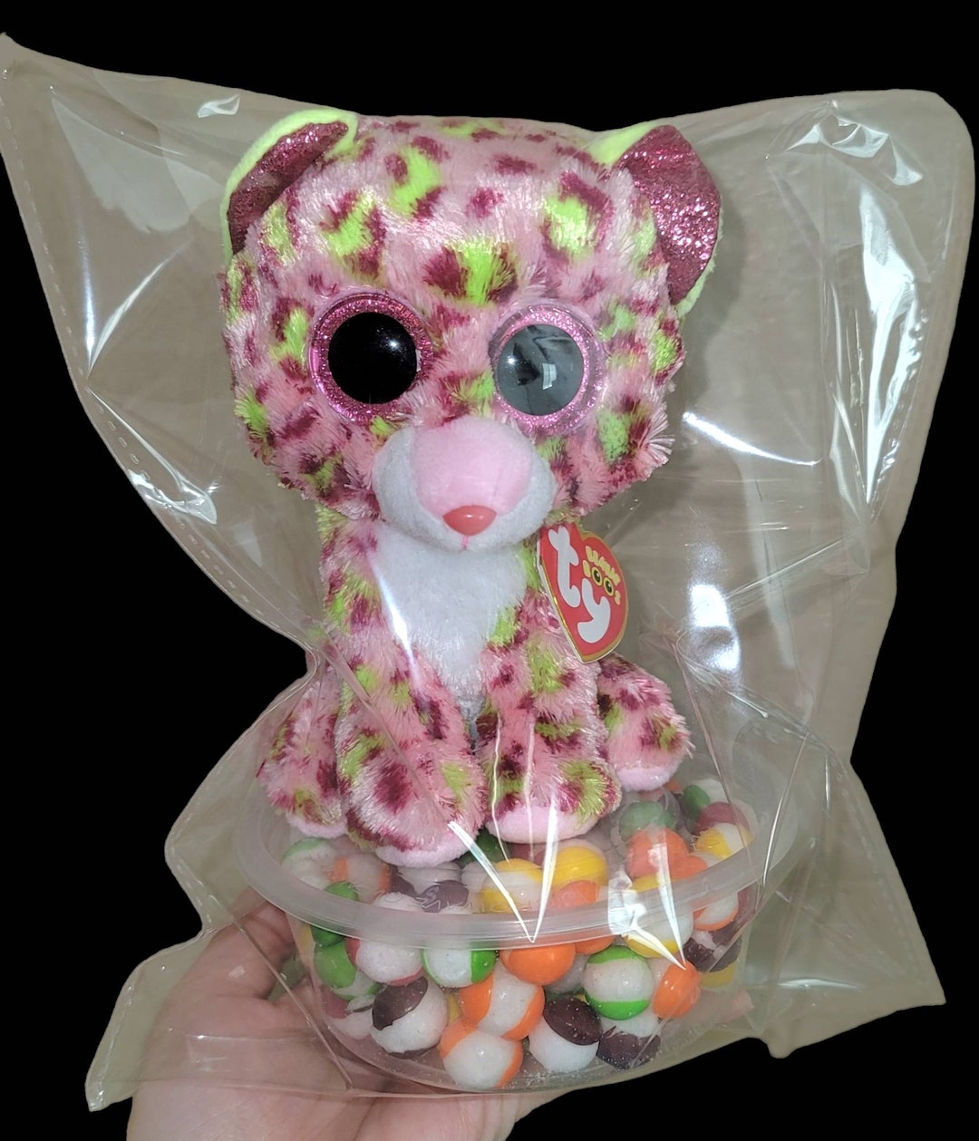 Ty Beanie Boos Plushie & Freeze Dried Skittles Gift Set - Etsy