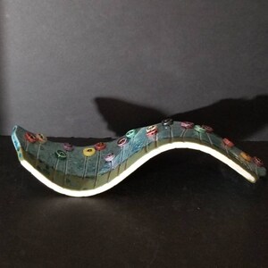 Unique Ceramic Floral Garden Sculpture. Handmade - Etsy