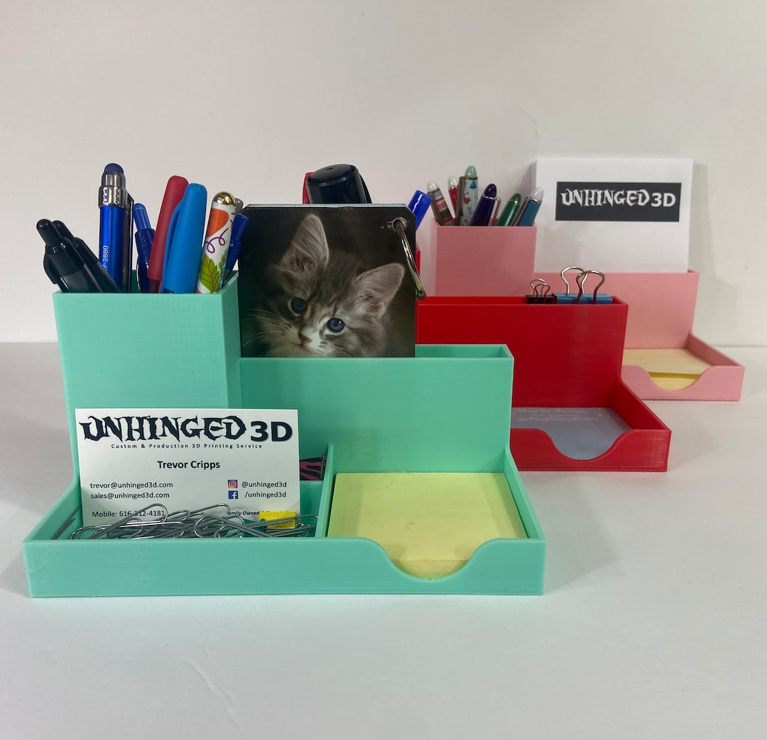 Desk Organizer 3D Printed - Etsy
